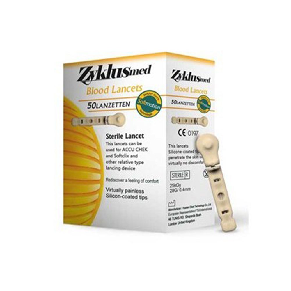 سوزن تست قند خون زیکلاسمد - zyklusmed - طب ست فروشگاه تجهیزات پزشکی